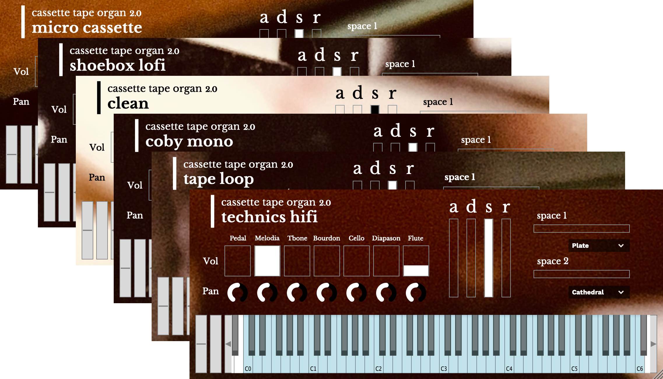 Cassette Tape Organ - decent|SAMPLES